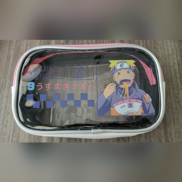 Storage & Organization | Naruto Viz Media Ramen Clear Pouch Case | Poshmark